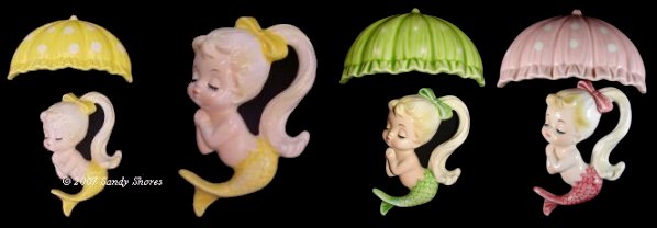 Vintage Japan Mermaids, Fish, Seahorses and More Photos